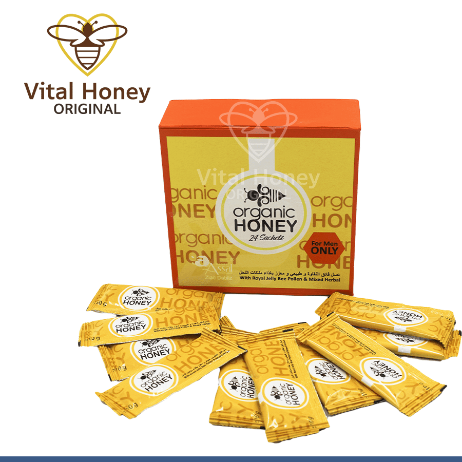 Organic Honey Original Royal Honey For Man / Strength with Caviar ...