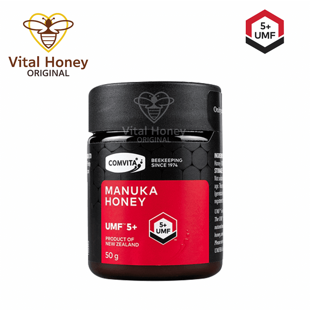 UMF™ 5+ Manuka Honey 50g - vital honey usa